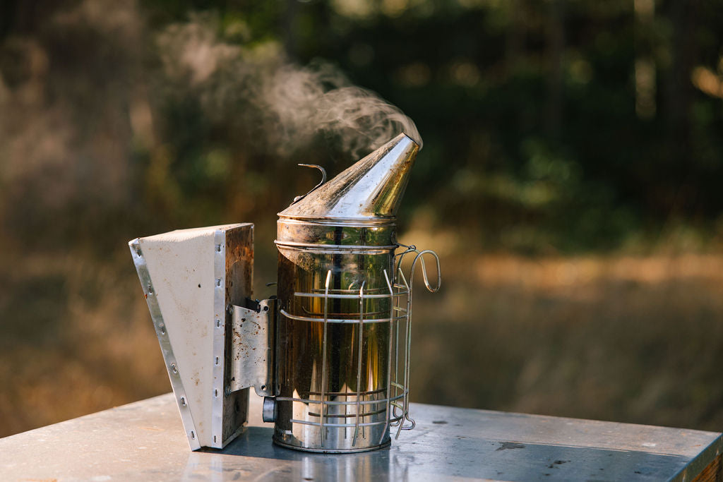 The ‘smoker:’ why do we use smoke in a honeybee hive? – Home Grown Bee ...